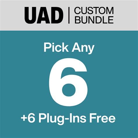 Uad Software Custom 6 Plus Bundle Gearlounge