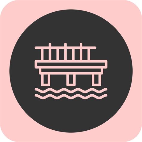 Pier Linear Round Icon 39484141 Vector Art At Vecteezy
