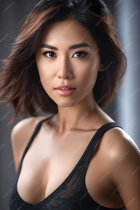 Premium Ai Image Exotic Beauty South East Asian Woman