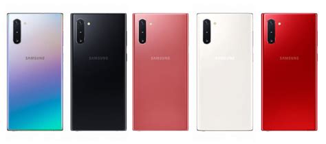 سعر و مواصفات Samsung Galaxy Note 10 مميزات وعيوب سامسونج نوت 10