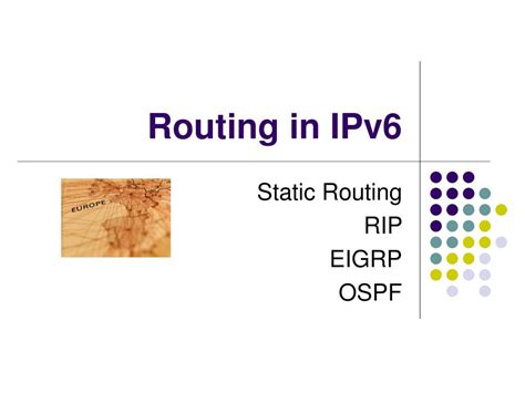 PPT Routing In IPv PowerPoint Presentation Free Download ID