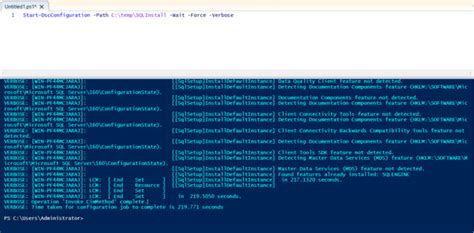 Install Sql Server With Powershell Desired State Configuration