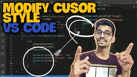 How To Change Cursor Style In Vs Code Youtube