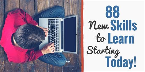 88 New Skills Learn Something New Everyday