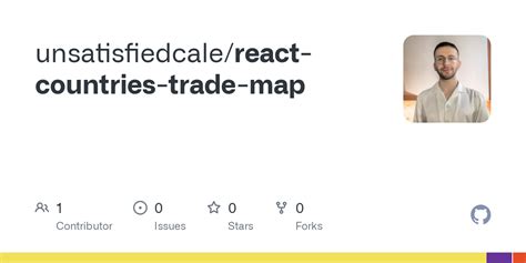 Github Unsatisfiedcalereact Countries Trade Map