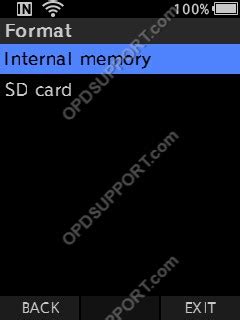 Formatting The Memory Card Professional Audio Support