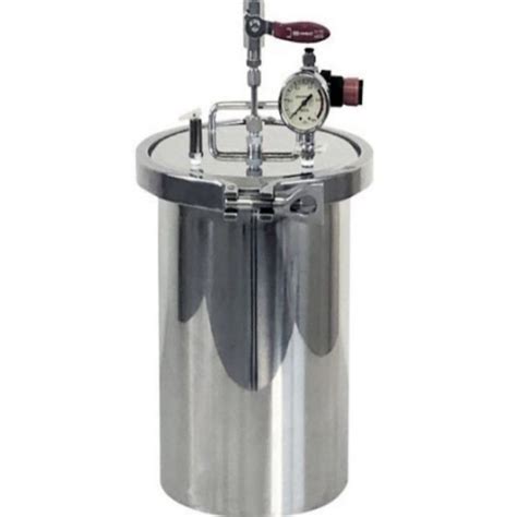 스테인레스 Sus304 가압 압력 용기 액체 압송 탱크 레귤레이터 부속 용량 18l25l34l49l 연구 실험실 기자재의 모든 것 비전랩사이언스