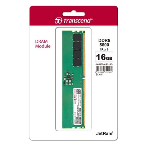Transcend 16gb Jm Ddr5 5600 So Dimm Laptop Ram Jubo Computer