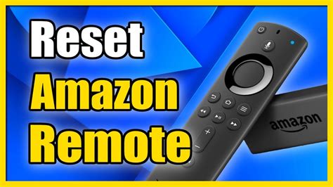 How To Reset Amazon Fire Tv Stick Remote And Fix Batteries Draining Best Method Youtube