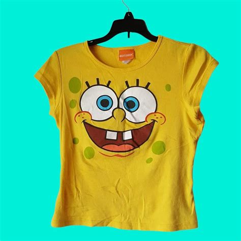 Vtg 2002 Nickelodeon Spongebob Squarepants Big Fave Depop
