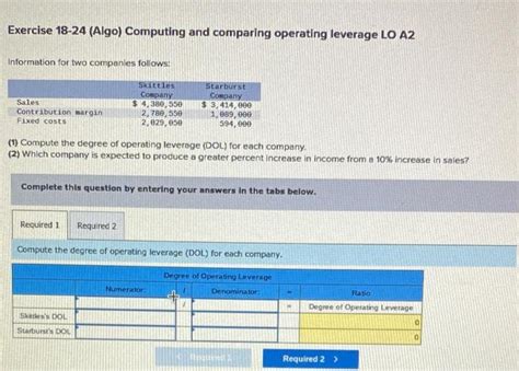 Solved Exercise 18 24 Algo Computing And Comparing