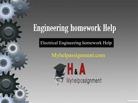 Ppt Electrical Engineering Homework Help Powerpoint Presentation