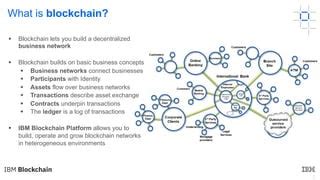 Ibm Blockchain Platform Explained PDF Cloud Computing Internet