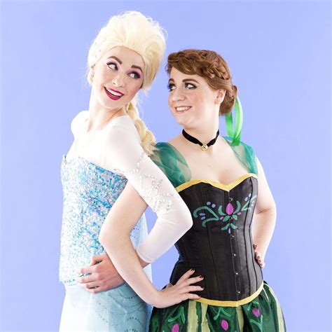 Unleash Frozen Fever Epic Anna And Elsa Bff Costumes Brit Co