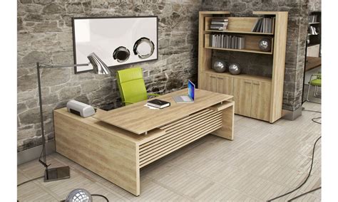 Έπιπλα γραφείου διευθυντικά με προέκταση Office Furniture Design Office Design Inspiration