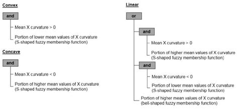 Logical Rules For The Definition Of Concave Linear And Convex Download Scientific Diagram