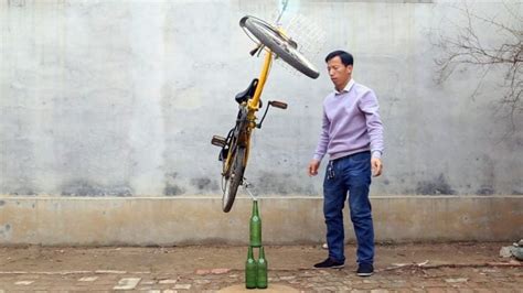 Mans Ability To Balance Various Objects Seems To Defy The Laws Of Physics