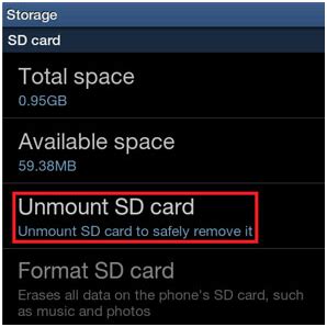 Top Ways To Fix SD Card Unexpectedly Removed Error