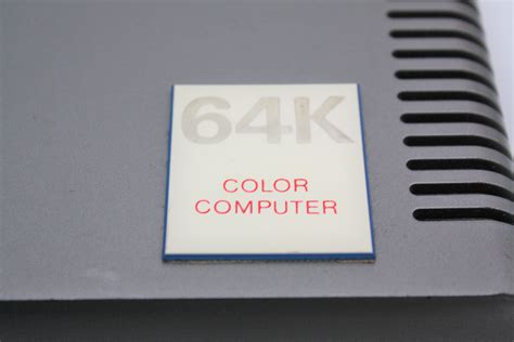 tandy coco 1 modified with 64k and a macrotron keyboard