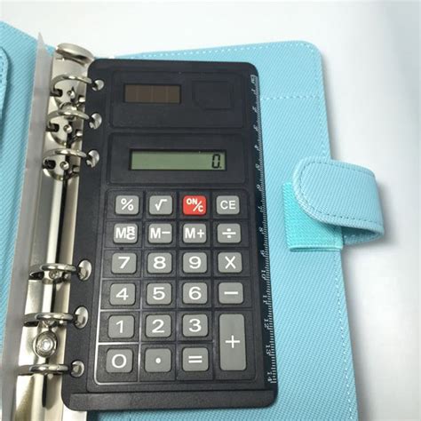 6 Loose Leaf Calculator Planner Calculator Noteboo Grandado
