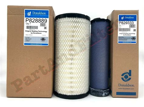 Donaldson P828889 - P829333 Air Filters Set | eBay