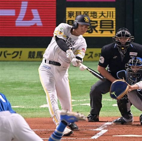 ソフトバンクにさらなる衝撃！離脱中の周東佑京は右腓骨骨折と判明：「おっ！」でつながる地元密着のスポーツ応援メディア 西スポweb Otto