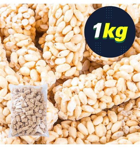 에코푸드 쌀과자말이 1kg대용량대용량간식대용량과자인간사료강냉이 티몬