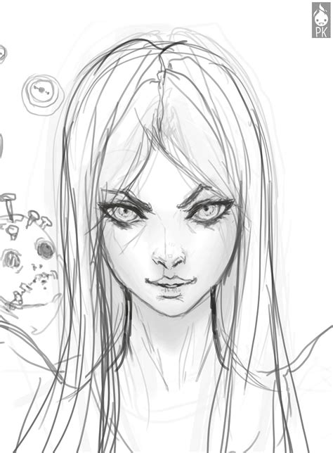 Alice Tutorial By Zeronis On DeviantART Sketches Face Drawing