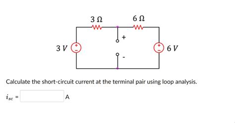 SOLVED 3 6 WW 3 I 4 9 Calculate The Short Circuit Current At The