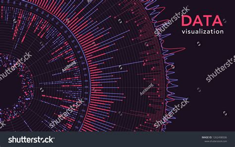 Data Complexity Visual Representation Big Data Stock Vector Royalty Free 1262498506 Shutterstock