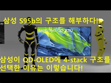 삼성의 Qd Oled를 해부하다