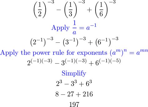 Use The Properties Of Exponents To Simplify Each Expression Quizlet