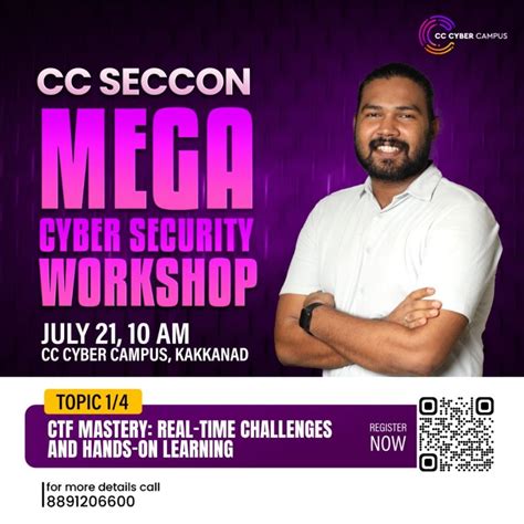 Cc Cyber Campus On Linkedin 📢 Cc Seccon One Day Cybersecurity