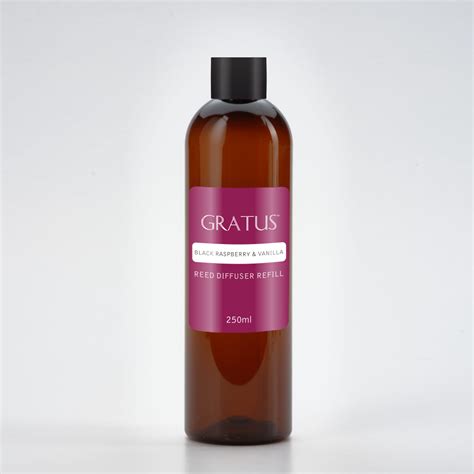Black Raspberry And Vanilla Reed Diffuser Refill Gratus