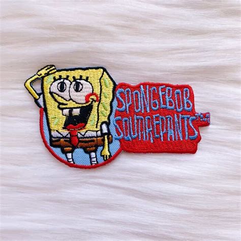 Spongebob Square Pants Patch Nowstalgia
