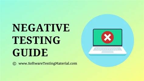 Negative Testing In Software Testing How To Perform Negative Testing