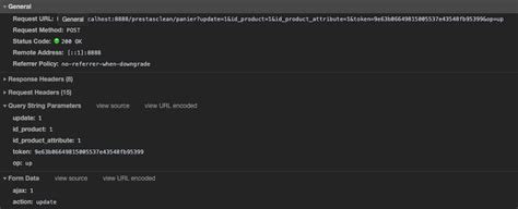 Bug On Update Quantity In Cart Page · Issue 18958 · Prestashopprestashop · Github
