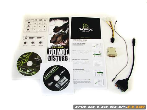 XFX GTX260 XXX SLI Review Overclockers Club