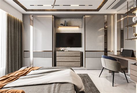 Minimalist Bedroom Design For A Productive Work Space