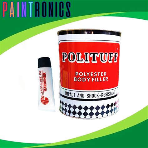 POLITUFF With Hardener 1 Liter Gal Shopee Philippines