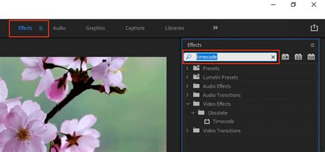 how to add timecode in premiere pro only 5 steps