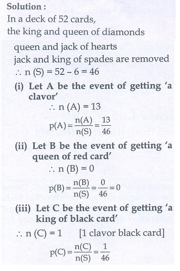 Exercise Probability Problem Questions With Answer Solution Mathematics