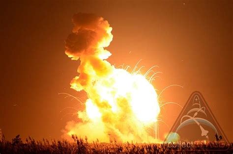 Private Orbital Sciences Rocket Explodes During Launch Nasa Cargo Lost