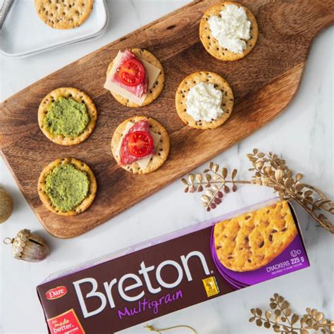 Crackers Breton Multigrain 225g — Gourmet World Foods