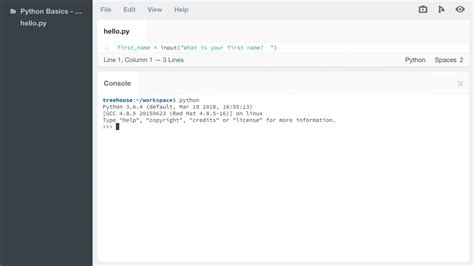 Strings And Operators How To Python Basics Treehouse