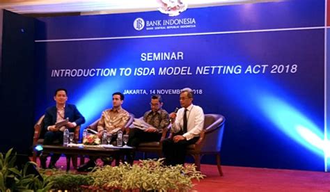 Seminar On The Introduction Of The Isda Model Netting Act 2018 With