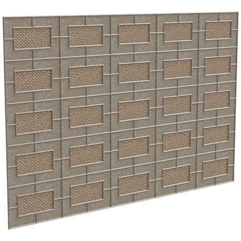 Partition Panel 3d Model A23d