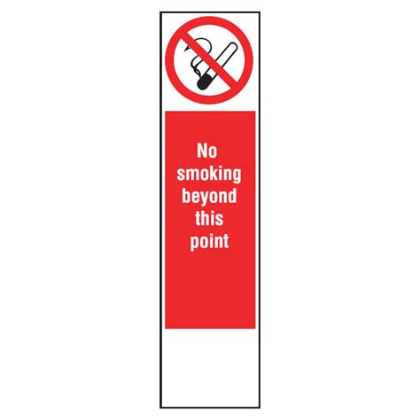 Door Exit Directional Signs No Smoking Beyond This Point Shop Now Seton Australia
