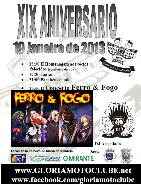 Fazer Por Salvaterra Fazer Por Todos Nós GlÓria Moto Clube Faz 19 Anos