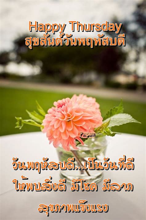 วันพฤหัสบดี วันพฤหัสบดี สวัสดี